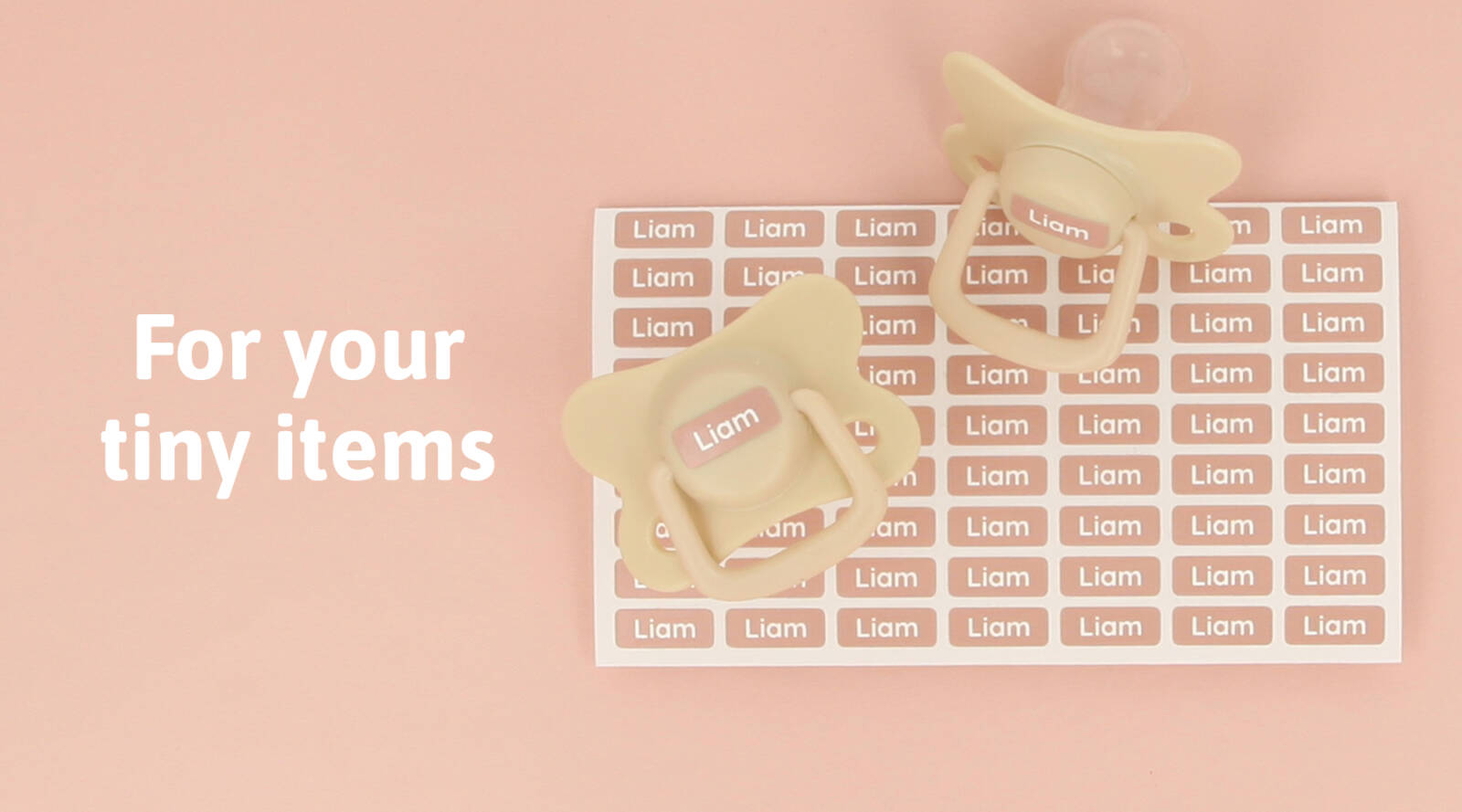 Stick On Name Labels and Iron On Labels