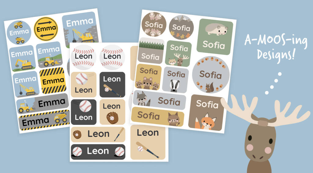 Camp Labels: Keep Your Kids' Belongings Organized | Teddylabels