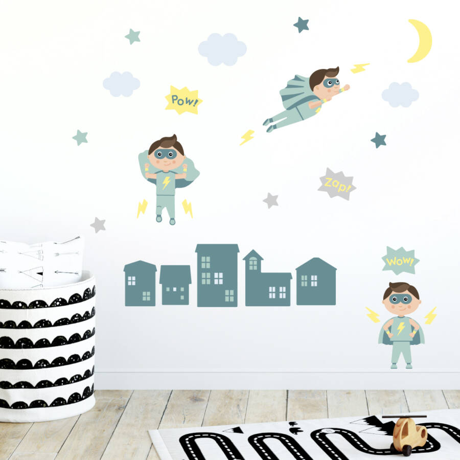Wall Decals for kids | Self Adhesive | Teddylabels