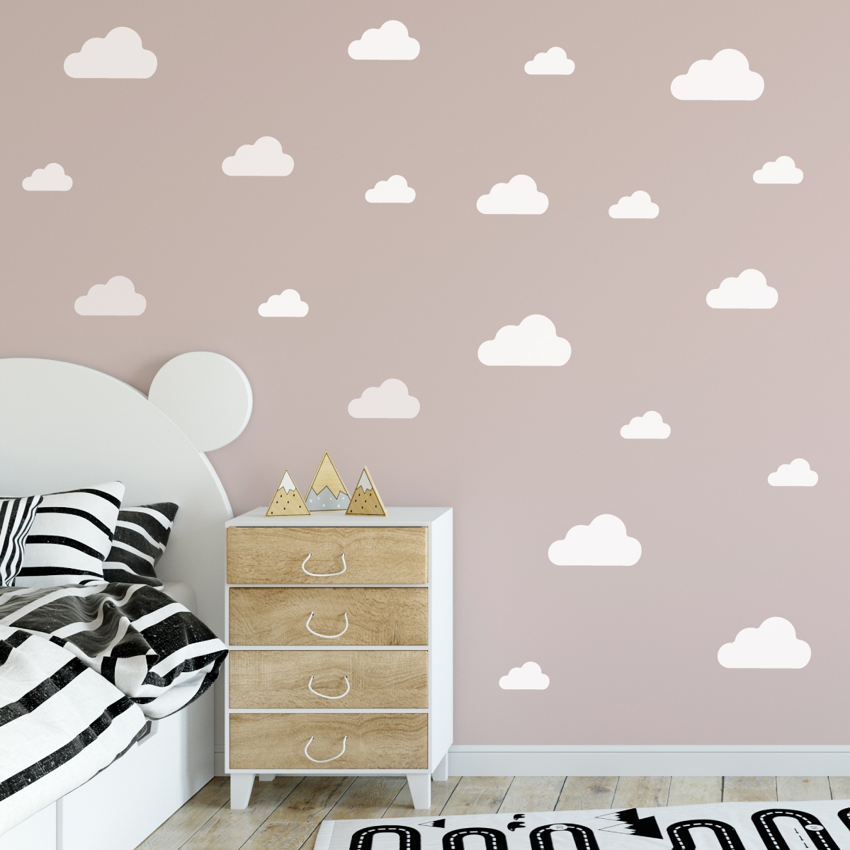 Wall Decals Clouds | Adorable Wall stickers | Brighten the nursery