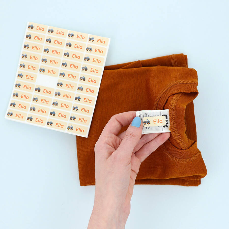 Personalized Name Labels for Kids | Durable & Waterproof Stickers