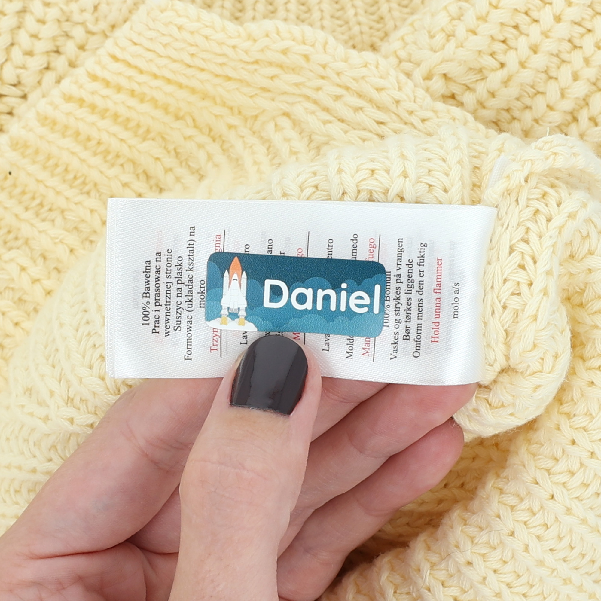 Personalized Sticker Name Labels | Waterproof | Teddylabels