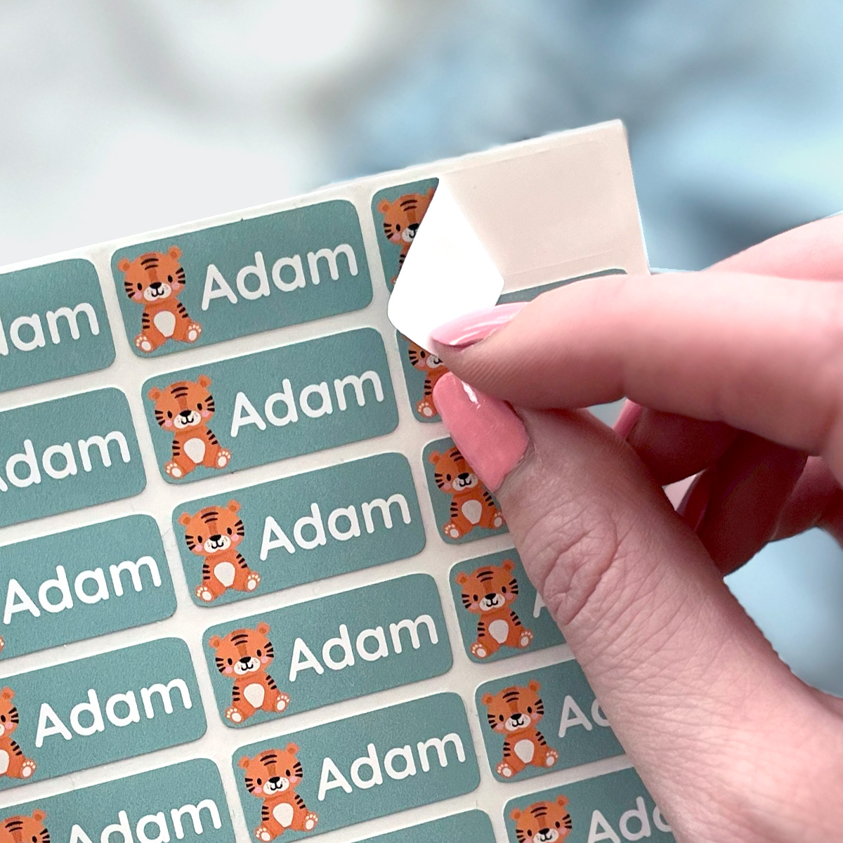 Personalized Name Labels for Kids | Durable & Waterproof Stickers