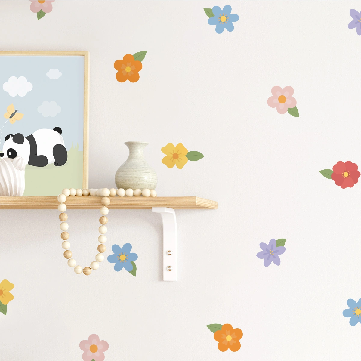 Wildflower Wall Decals | Floral Wall Stickers for Kids